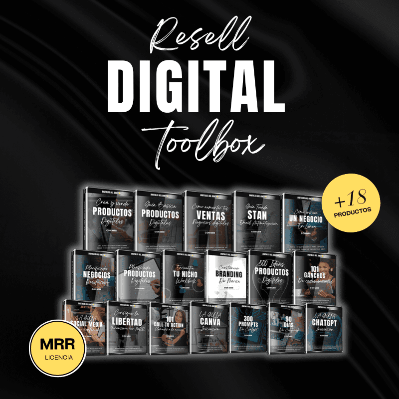 Resell Digital Toolbox – Digitales del dinero